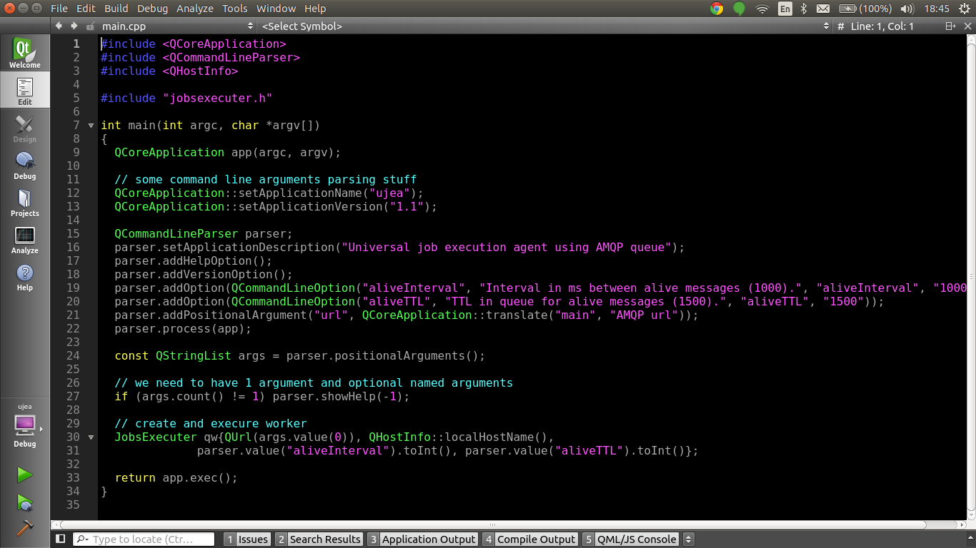Enabling Global Menu In Qt Creator In Unity Ubuntu 14 04 Some 